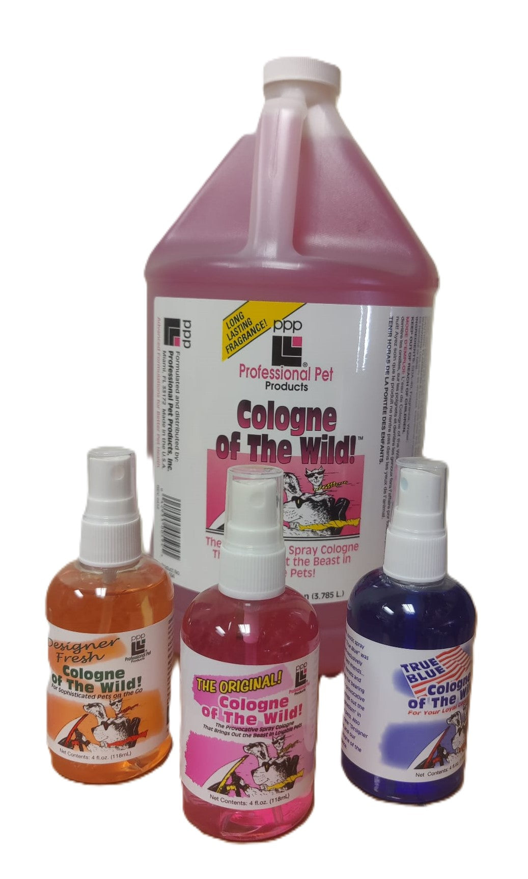 PPP Colonia salvaje, para perros, gatos y hurones. 4 oz. - 118ml – Pet ...
